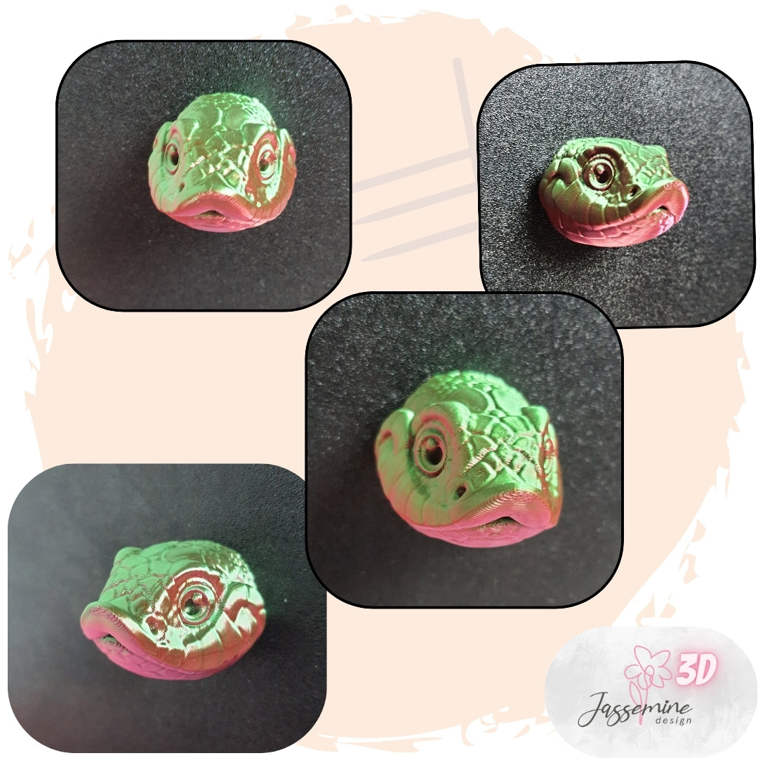 Snake Magnet - 3D Printed – Printixie