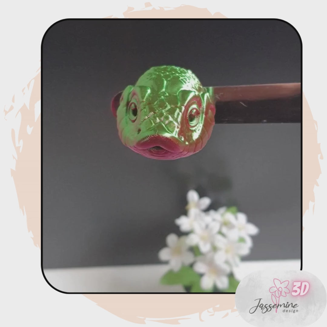 Snake Magnet - 3D Printed – Printixie